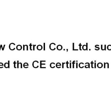 Afa Flow Control Co., Ltd. successfully passed the CE certification review